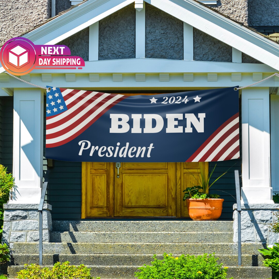 Joe Biden Banner, Biden Harris Banner, Biden Election, Biden 2024, Lets ...