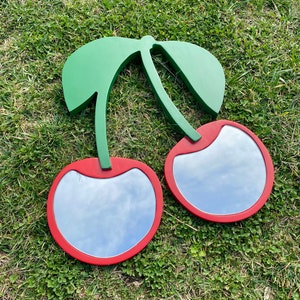 Cherry Mirror Wall Mirrors Kids Room Wall Mirror Kitchen Wall Mirror ...