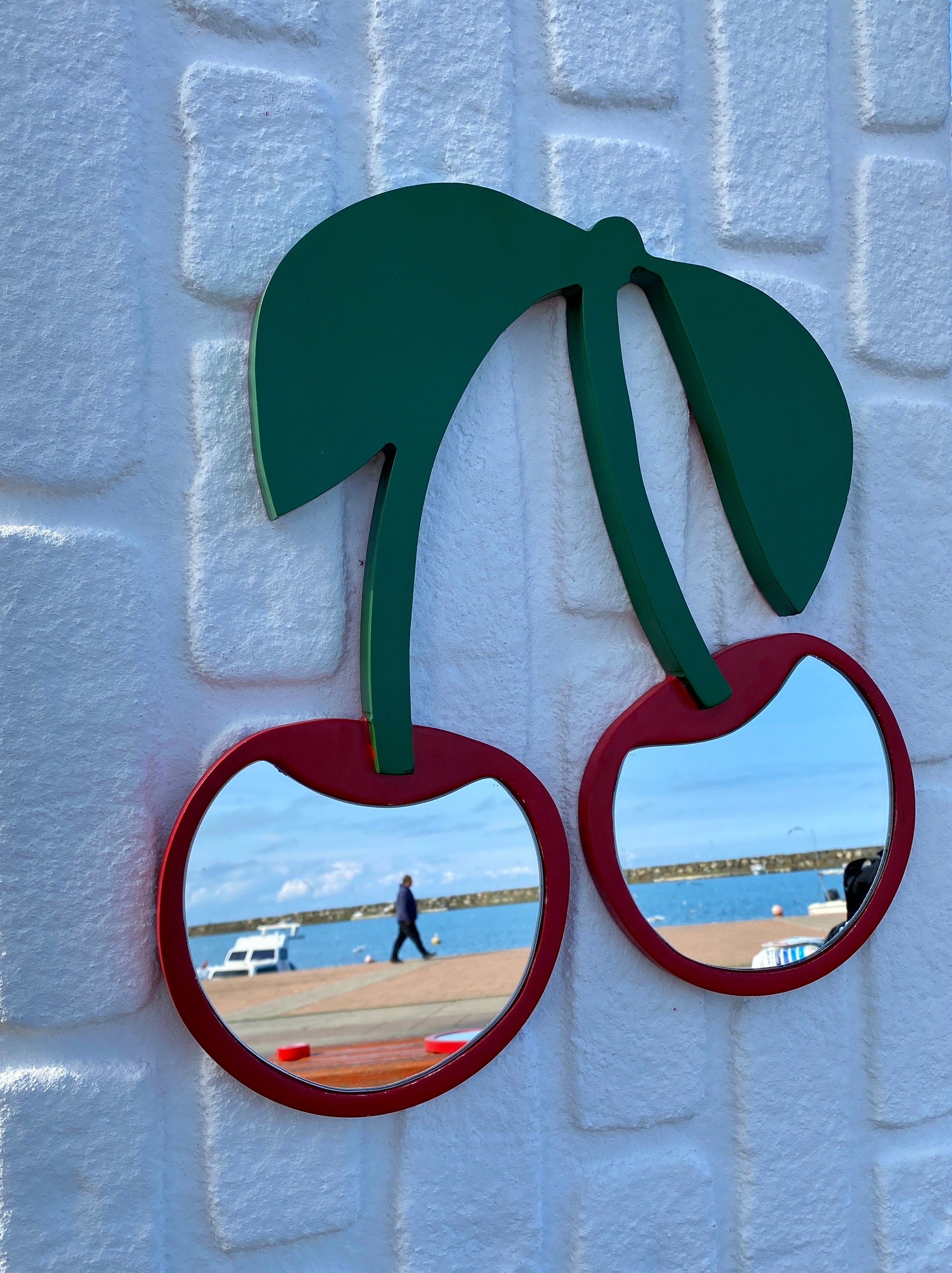 Cherry Mirror Wall Mirrors Kids Room Wall Mirror Kitchen Wall Mirror ...