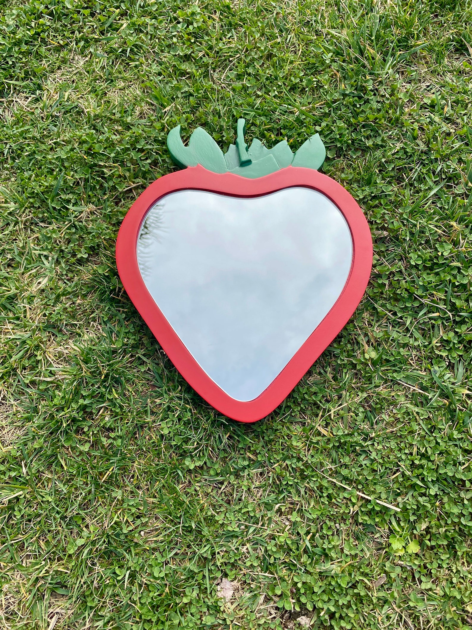 Strawberry Mirror Wall Mirrors Kids Room Wall Mirror Kitchen Wall ...