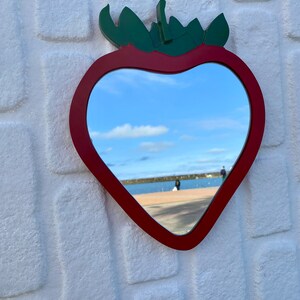 Strawberry Mirror Wall Mirrors Kids Room Wall Mirror Kitchen Wall ...