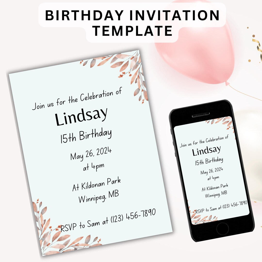 Virtual Invitations Party Einvites Online Celebration Trendy Einvite ...