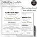 Digital Graduation Certificate Template Download PDF Format ...