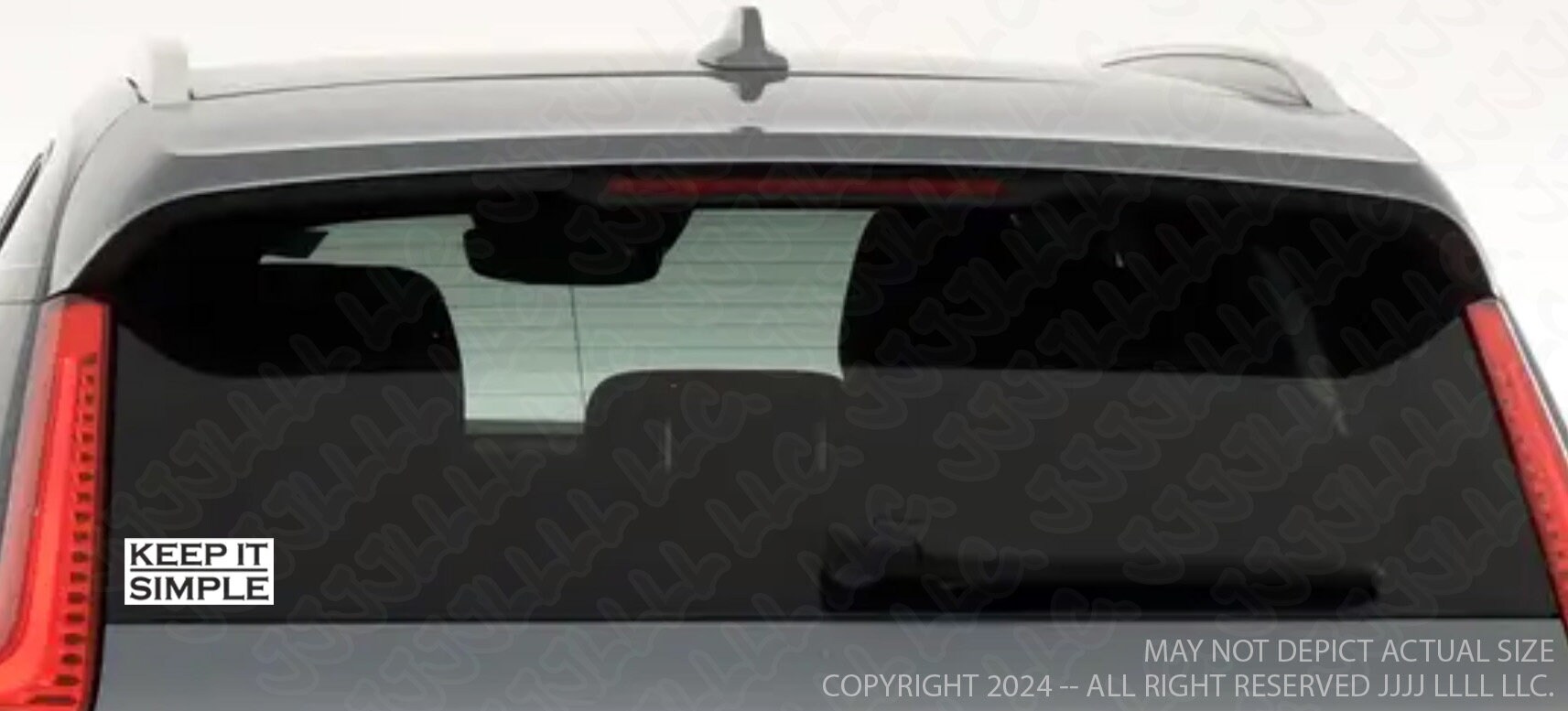 4 X 2 Keep It Simple Vinyl Decal Sticker Car Truck SUV Bumper Sticker ...