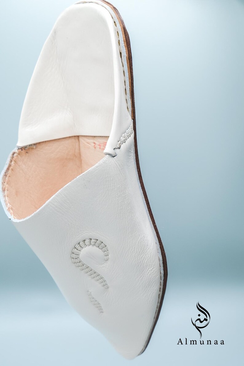 Mens Moroccan Leather Belgha Slippers: Traditional Cultural Shoes - Etsy
