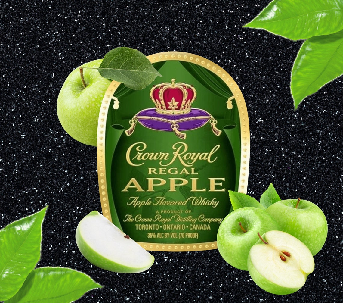 Green Apple Crown Royal - Etsy