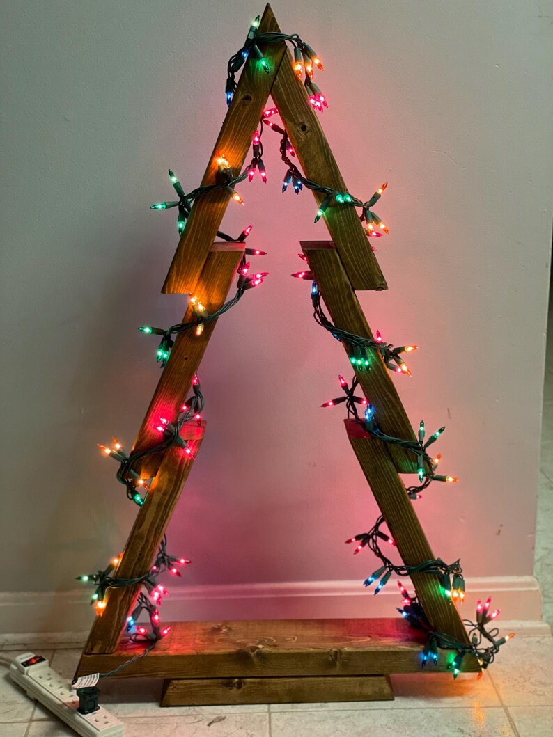 Wood Trees for Christmas Decor - Etsy