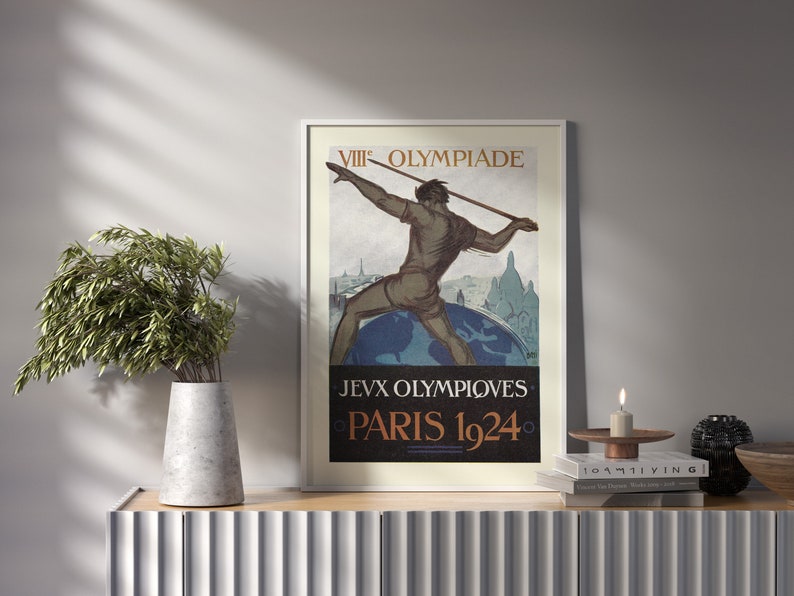 Paris Olympics 1924 Printable Wall Art. Instant Digital Download of ... Paris Olympics 1924 Printable Wall Art. Instant Digital Download of ...