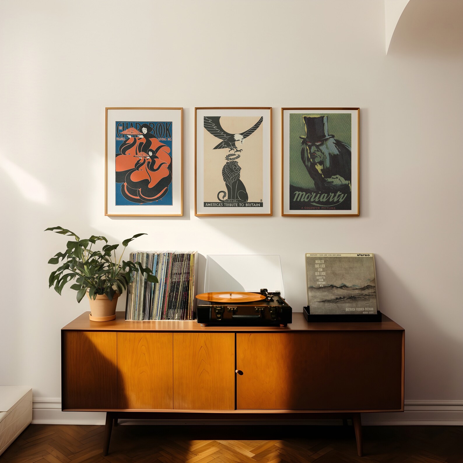 Printable Set of Vintage Graphic Design Prints Set of Three Graphic ...