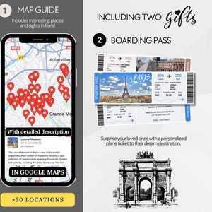 Paris Travel Itinerary | 3 Days Ultimate Trip Digital Planner | Fully ...