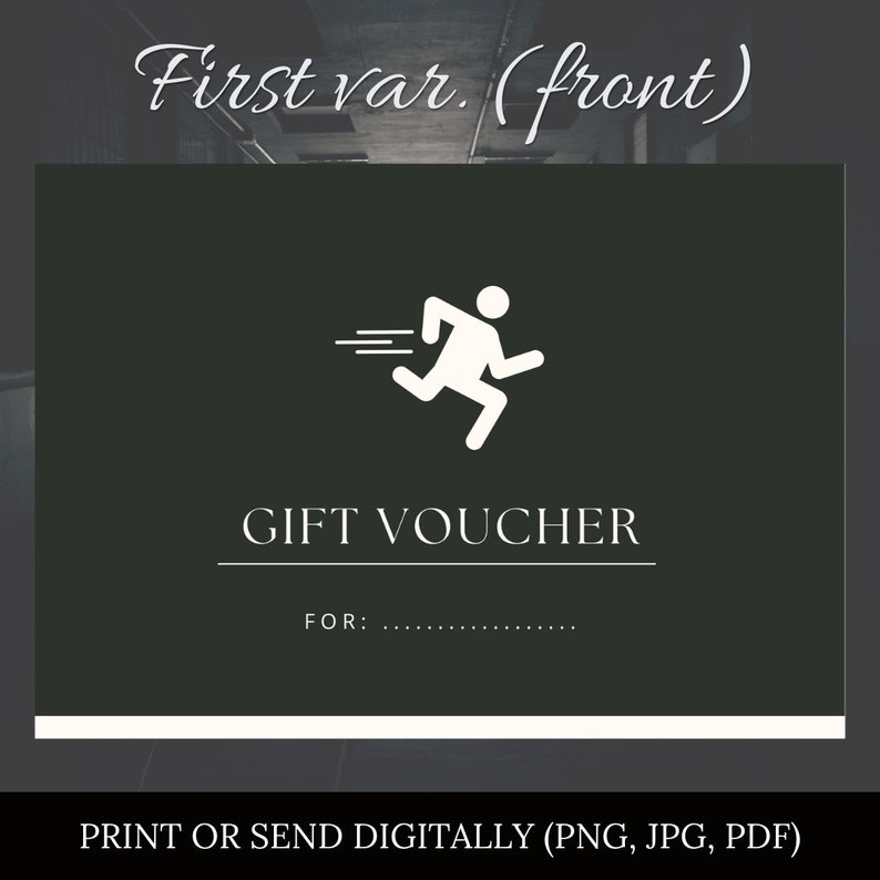 Escape Room Surprise Gift Voucher, Birthday Activity, Customizable ...