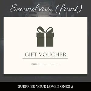 Escape Room Surprise Gift Voucher, Birthday Activity, Customizable ...