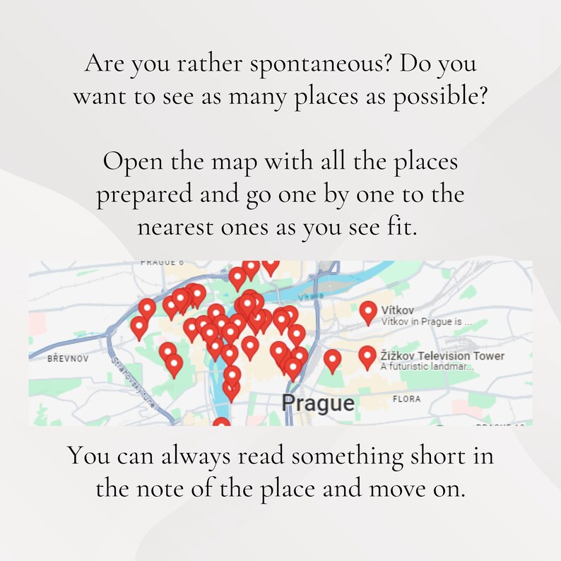Prague City Map Guide and 3 Days Itinerary, Digital Planner Bundle for ...