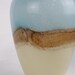 Crystal Colored Vase in Beach Style - Etsy