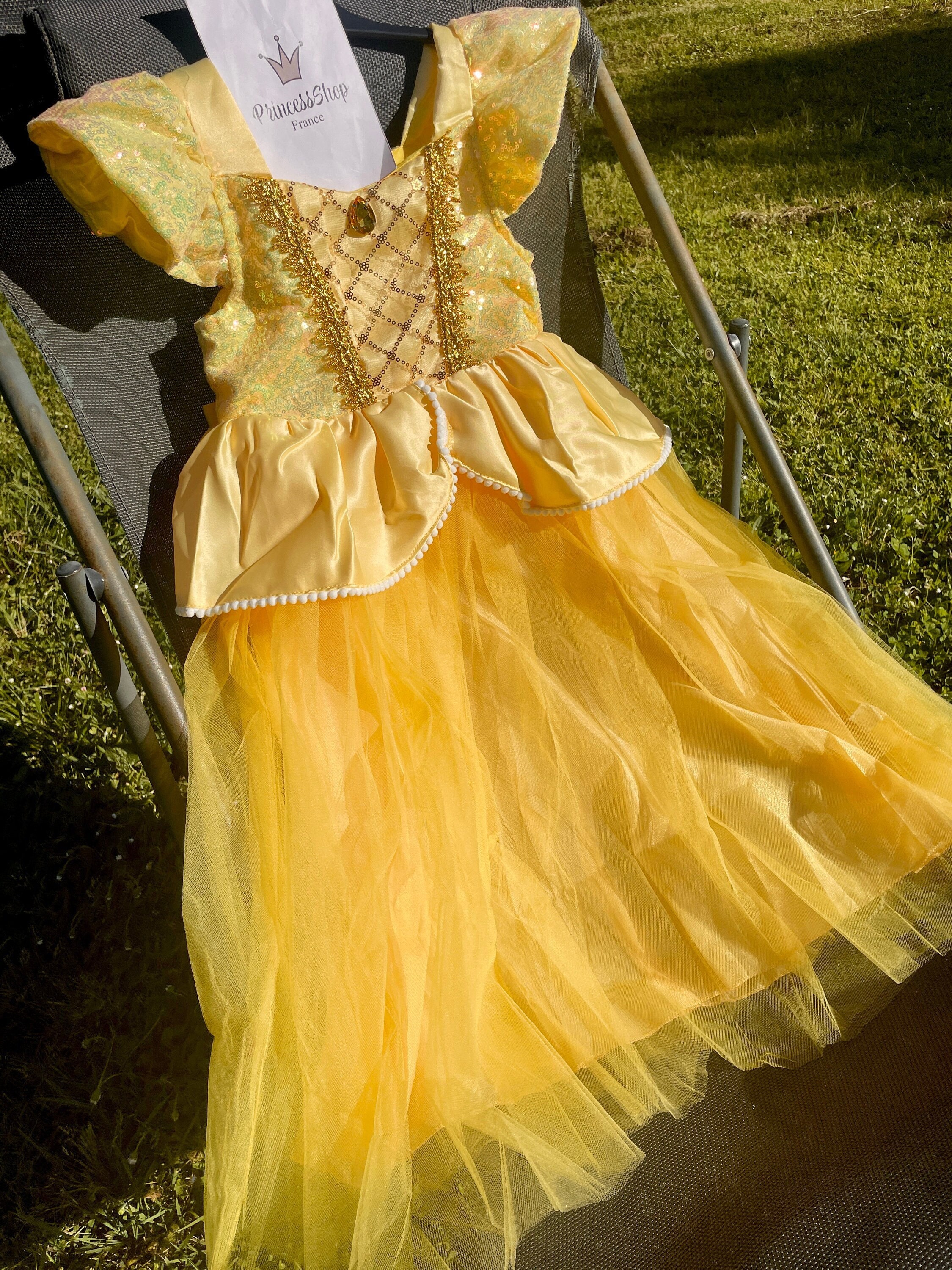 Enchanted Belle Princess Dress for Girls Ideal for Birthday Dress ...