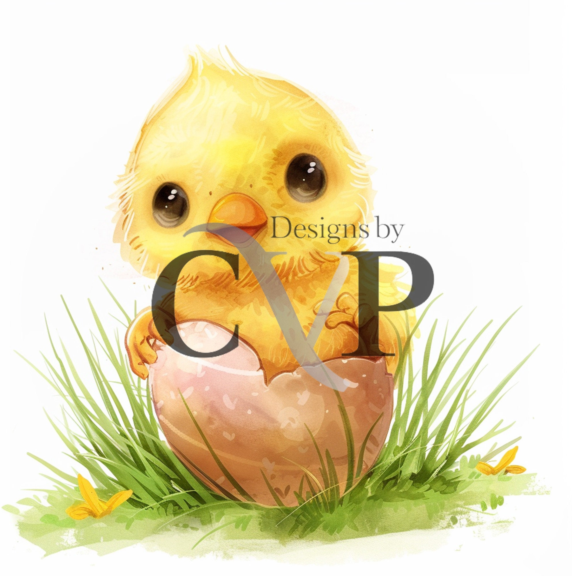 Easter Chick Clipart, Easter Clipart, PNG Files - Etsy