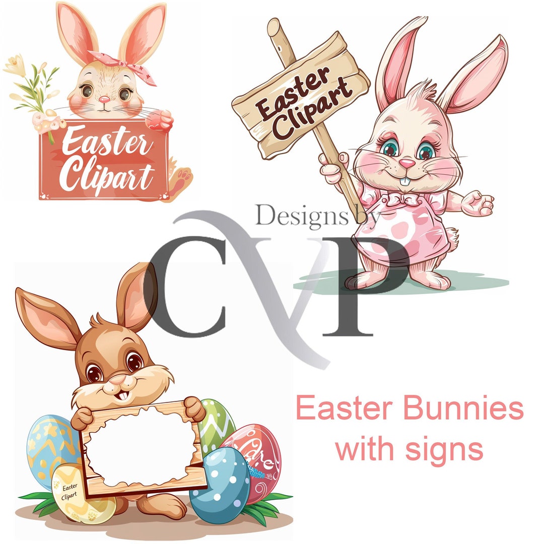 Easter Bunny Clipart , Easter Clipart, Easter Graphics, Easter Designs ...