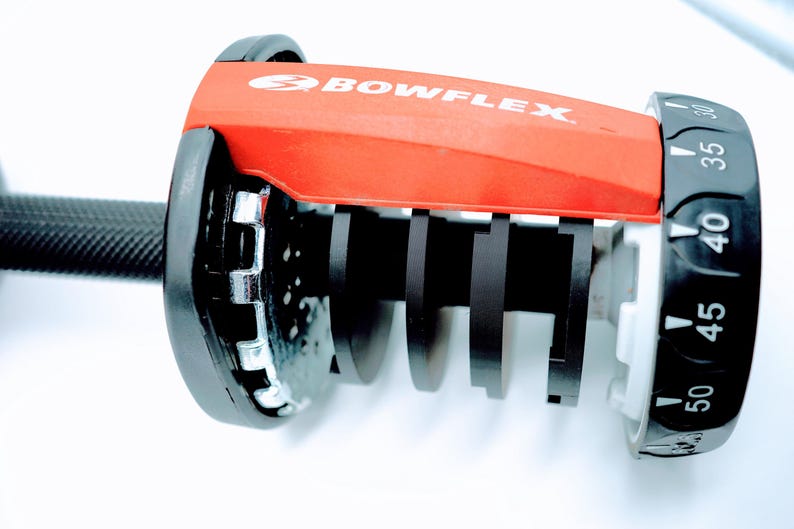 Upgraded Discs 552 Series 2 Bowflex Dumbbells - Carbon Fiber Reinforced ...