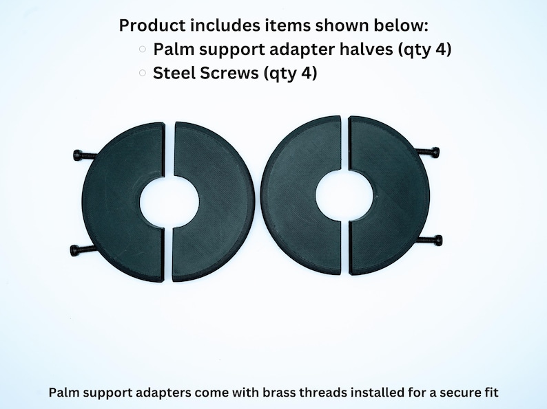 Tricep Rope Hand Support Adapters for Extra Comfort and Grip Stability ...