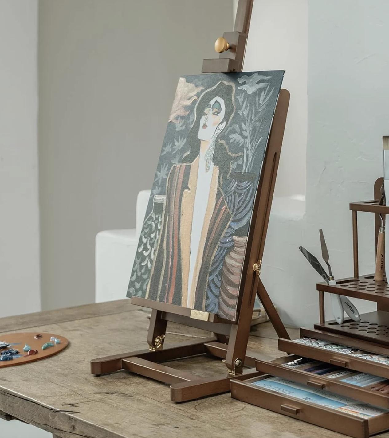 Adjustable Wood Tabletop Easel - Etsy