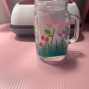 Custom Floral Cup - Etsy
