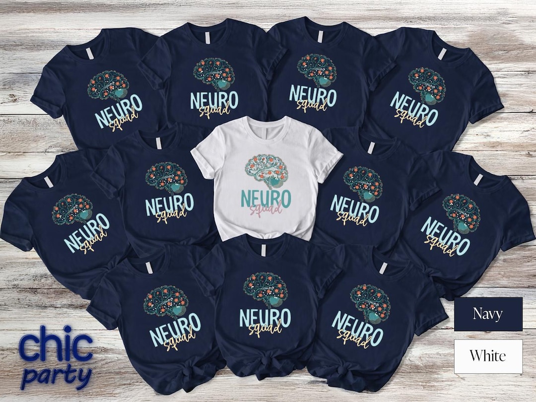 Neuro Squad Shirt, Neurology Nurse Tee, Brain Health Gift - Etsy