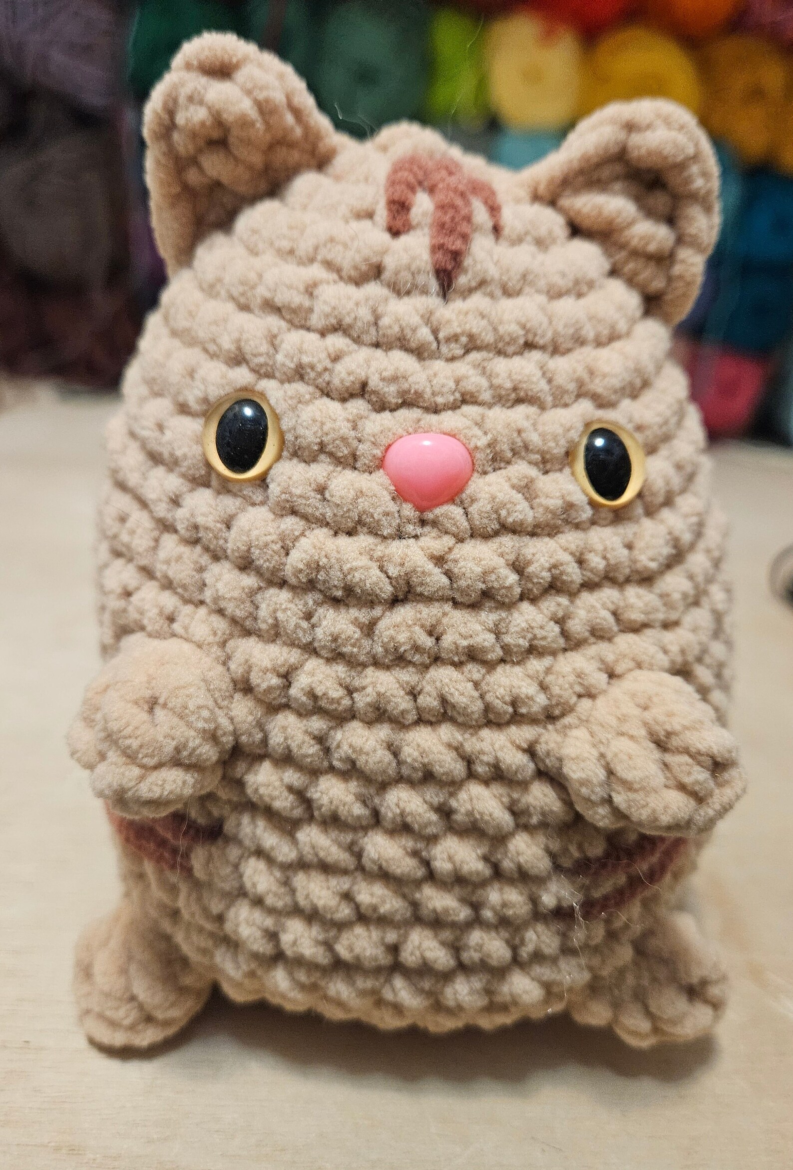 Low Sew Crochet Fat Cat Pattern - Etsy