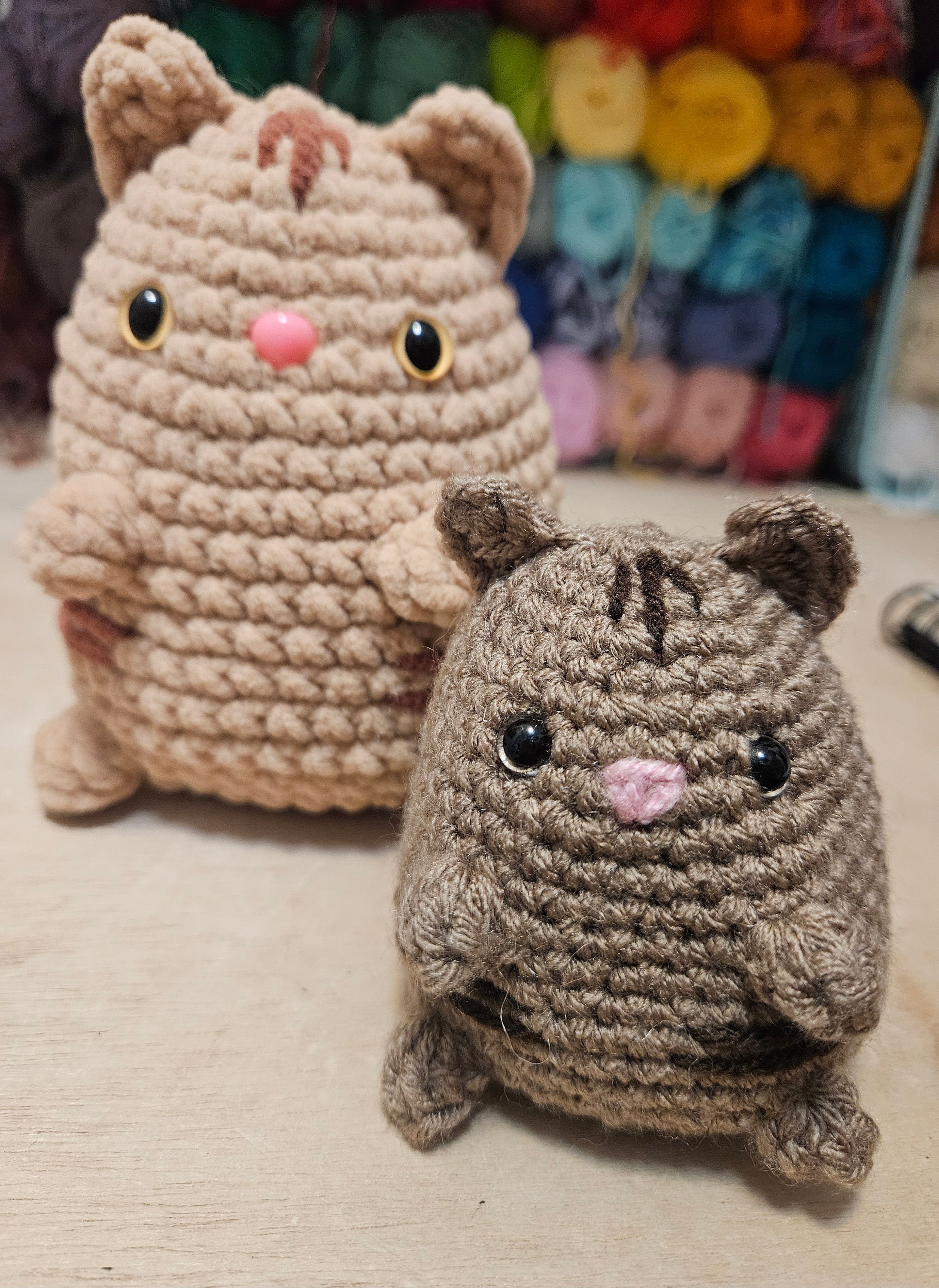 Low Sew Crochet Fat Cat Pattern - Etsy