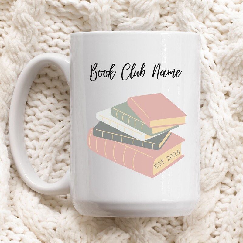 Book Club Mug - Etsy