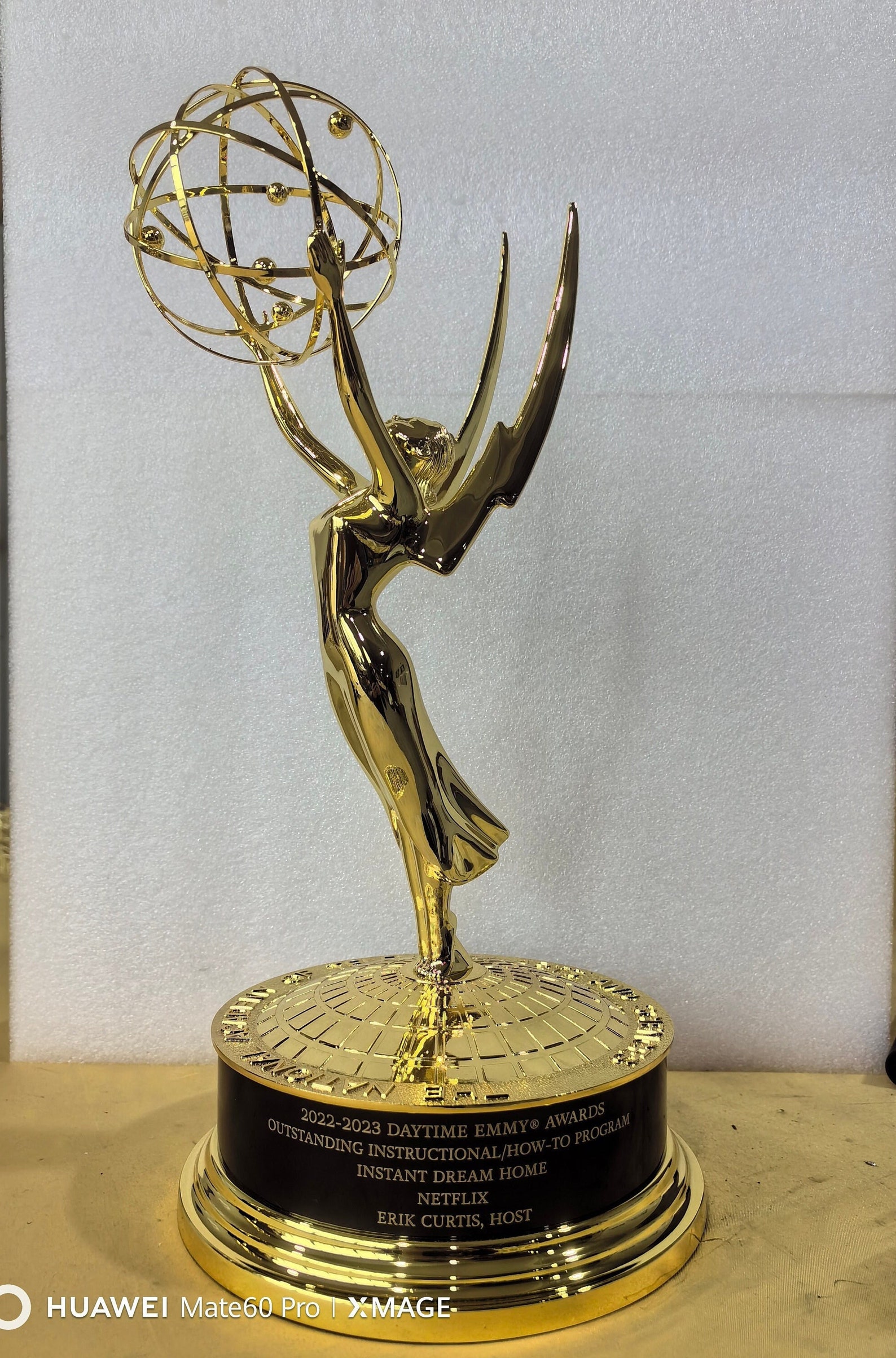 Emmy Award Television 39cm Customized Trophy 1:1 International ...