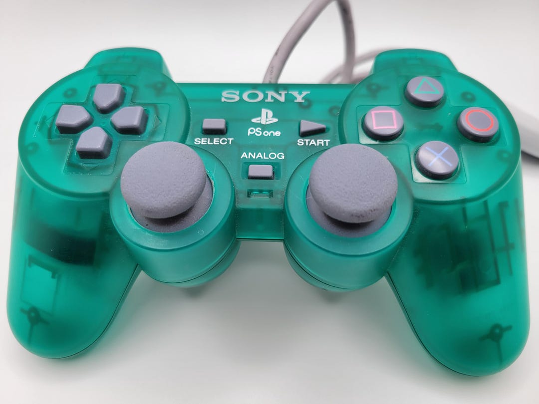 Island Green Psone PS1 Analog Controller Limited Edition Retro Goodness ...
