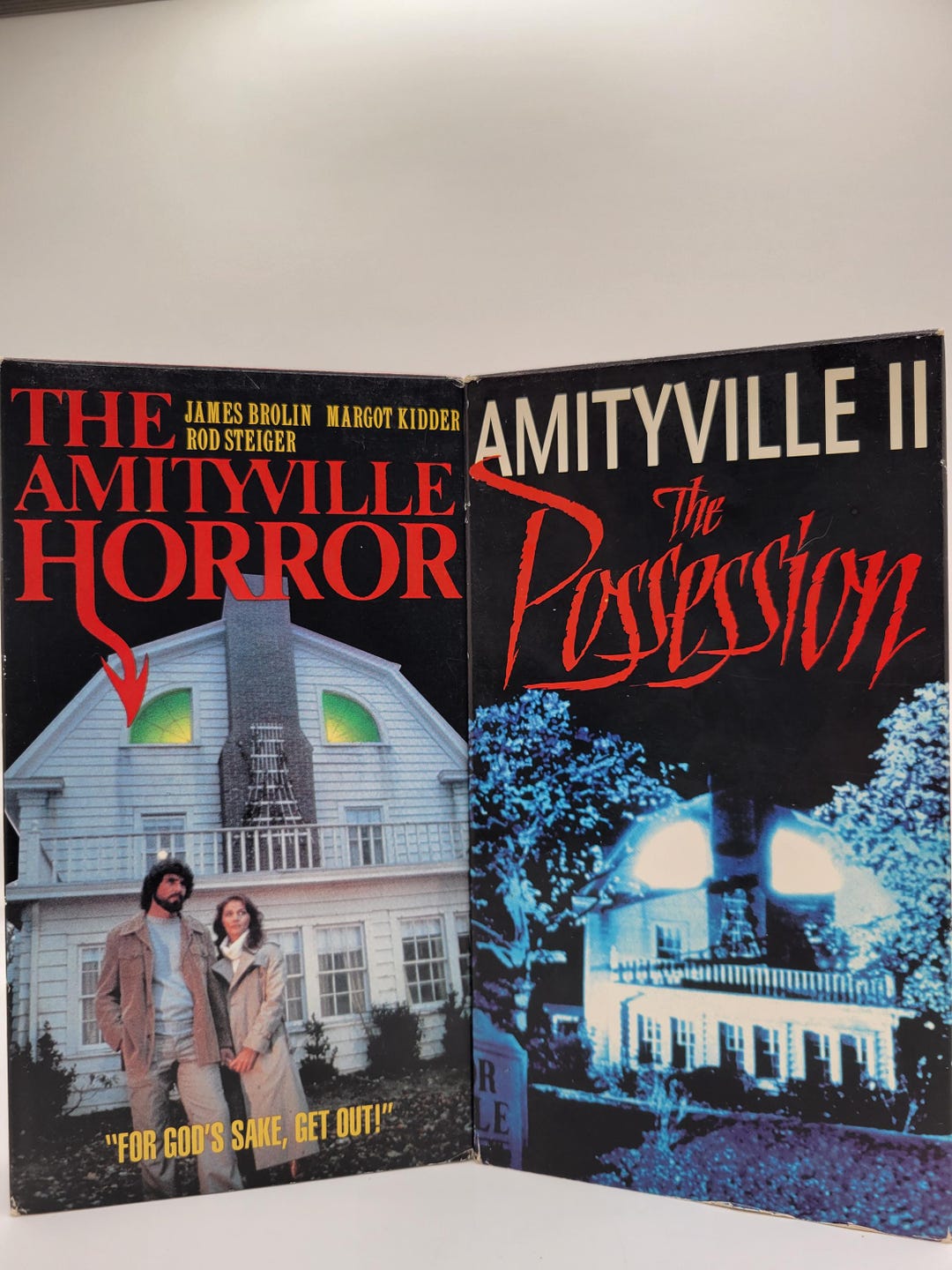 The Amityville Horror 1 and 2 HGV VHS | Haunted House | Horror | Tested ...