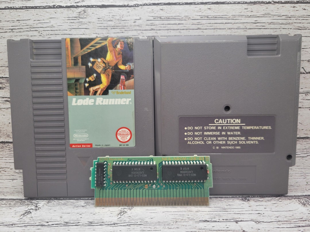 Nintendo NES Lode Runner Authentic, Cleaned and Tested - Etsy