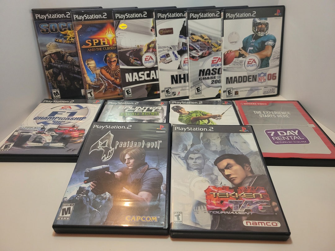 PS2 Game Bundle 12 Games for Playstation 2 - Etsy