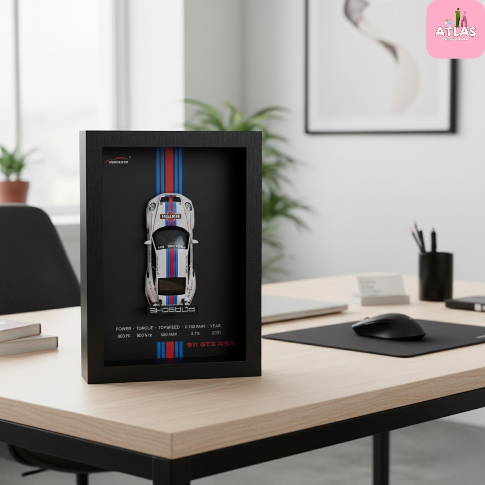 3D Die-cast Car in Display Frame | Limited Edition - Etsy