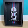 3D Sports Car Frame: Metal Alloy Supercar Model Wall Art - Etsy