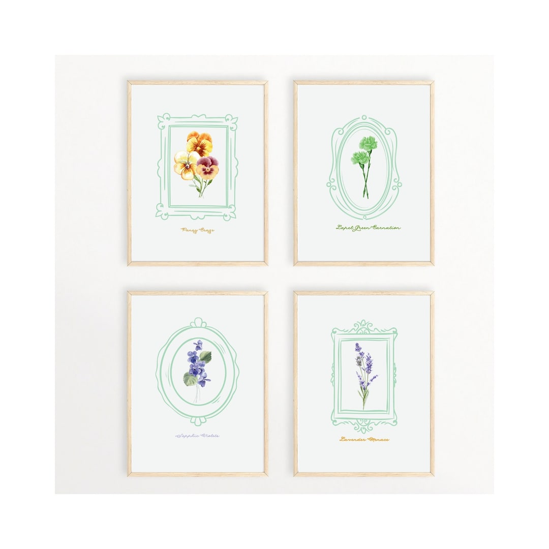 4 Piece Queer Wall Art, Queer History Art,queer Wall Art Gallery,queer ...