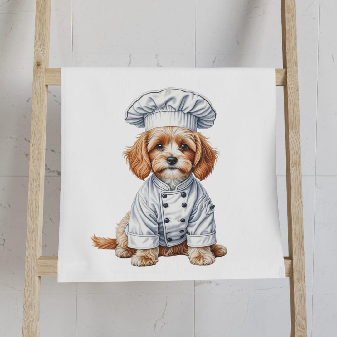 Cavapoo Hand Towel, Cavapoo Gift, Cavapoo Lover, Cavapoo Decor, Doodle ...