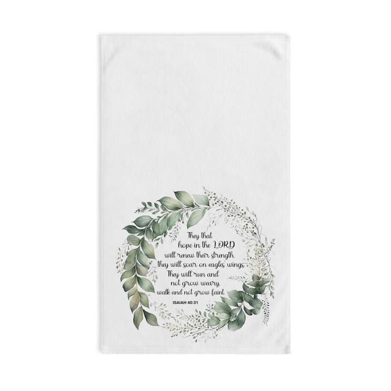 Bible Verse Towel - Etsy
