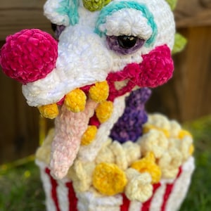 Popcorn Klown Crochet Pattern - Etsy