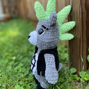 Punk Rock Bear Crochet Pattern - Etsy