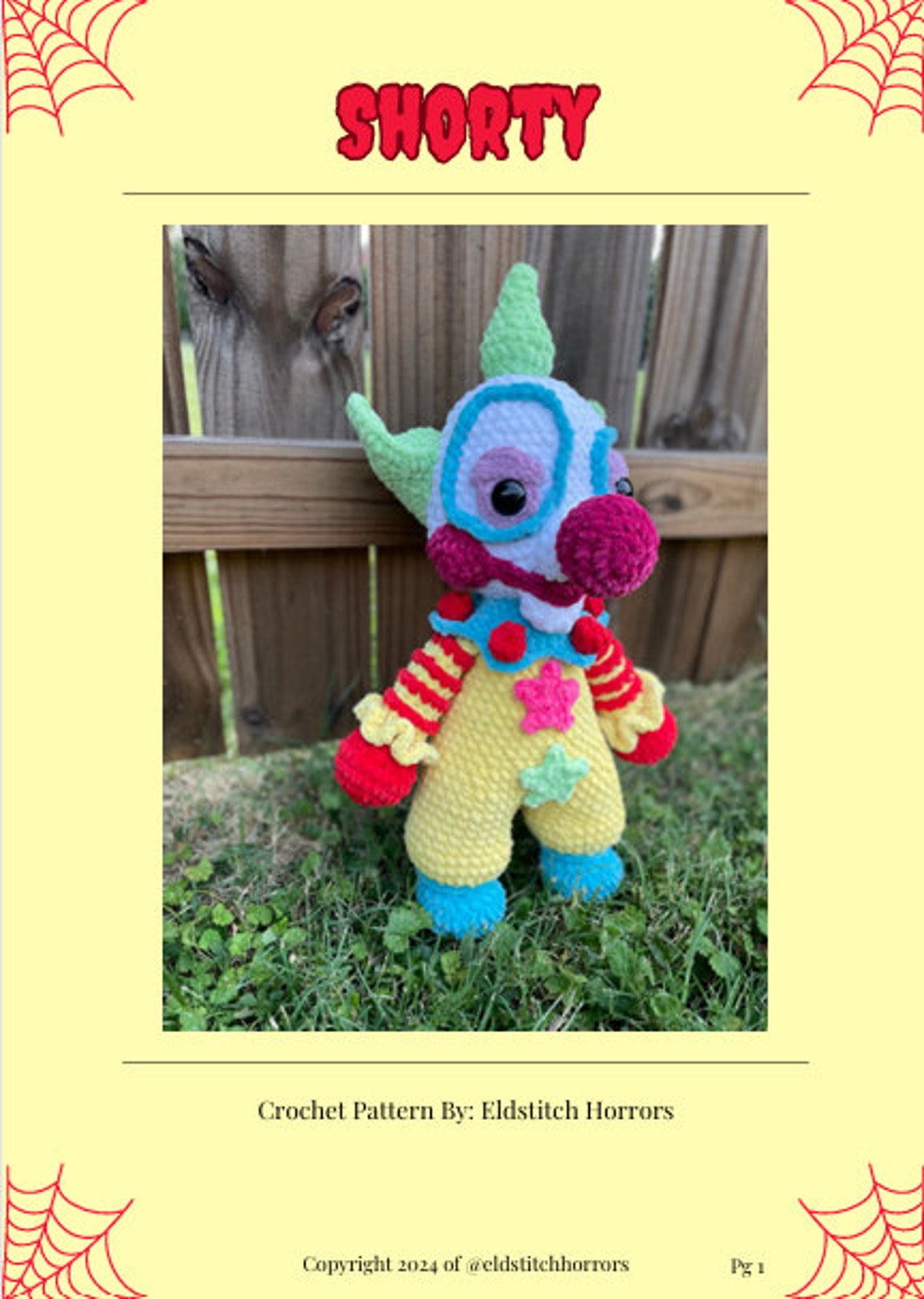 Shorty Crochet Pattern - Etsy