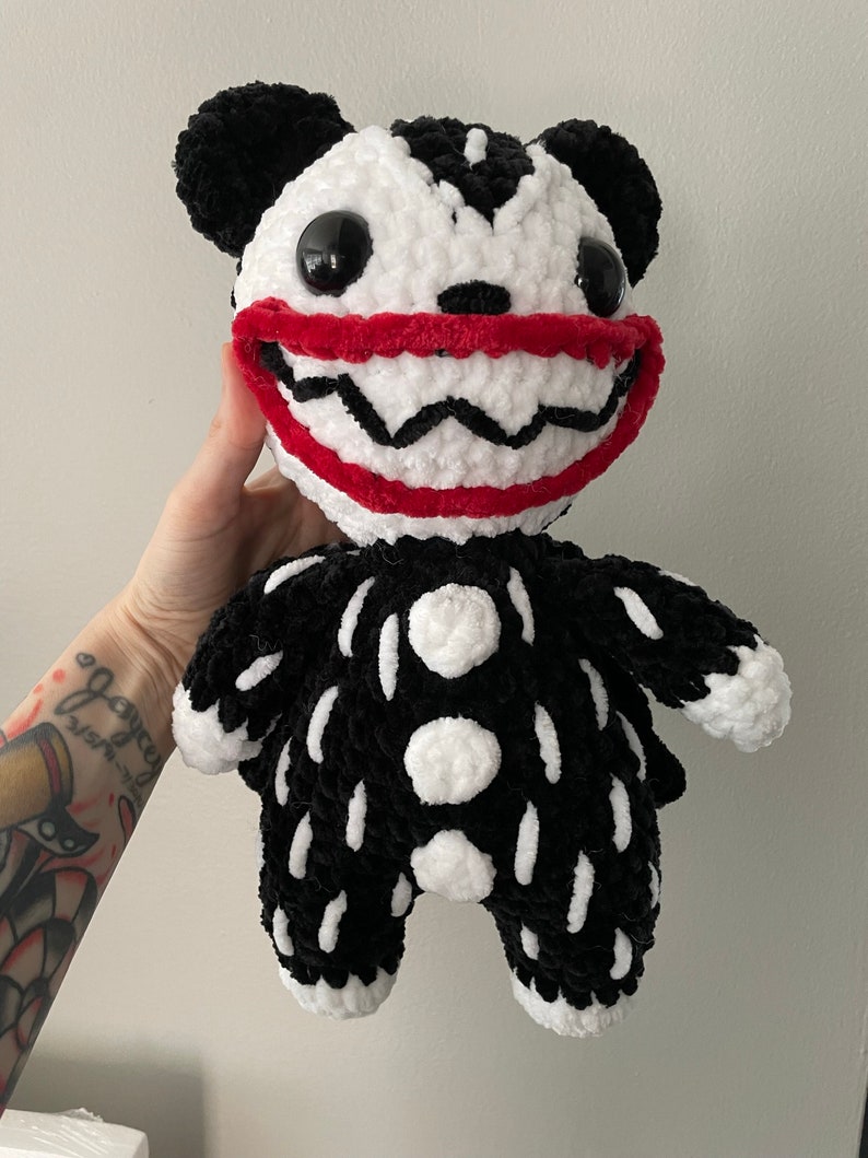 Terrifying Teddy Crochet Pattern - Etsy