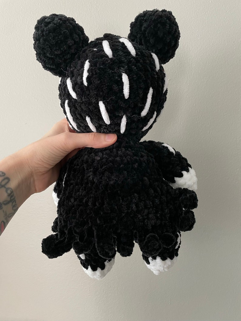 Terrifying Teddy Crochet Pattern - Etsy