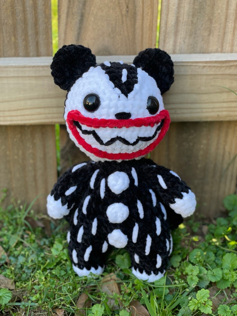 Terrifying Teddy Crochet Pattern - Etsy