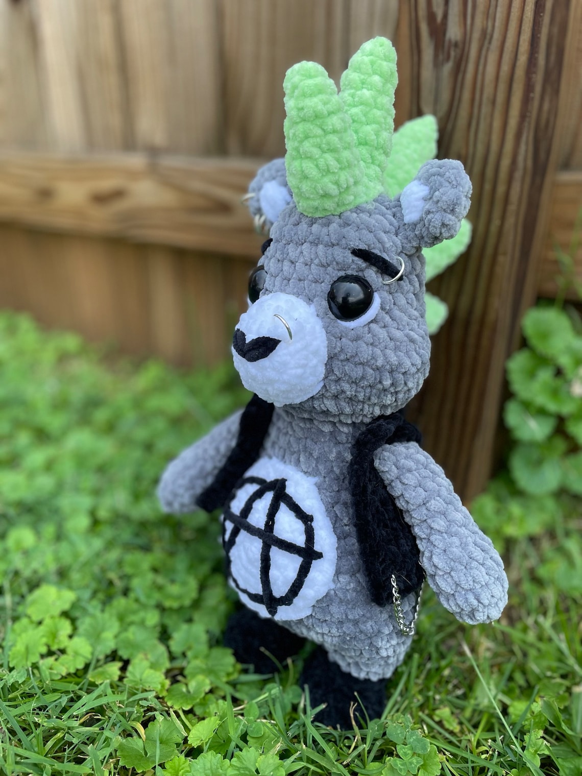Punk Rock Bear Crochet Pattern - Etsy