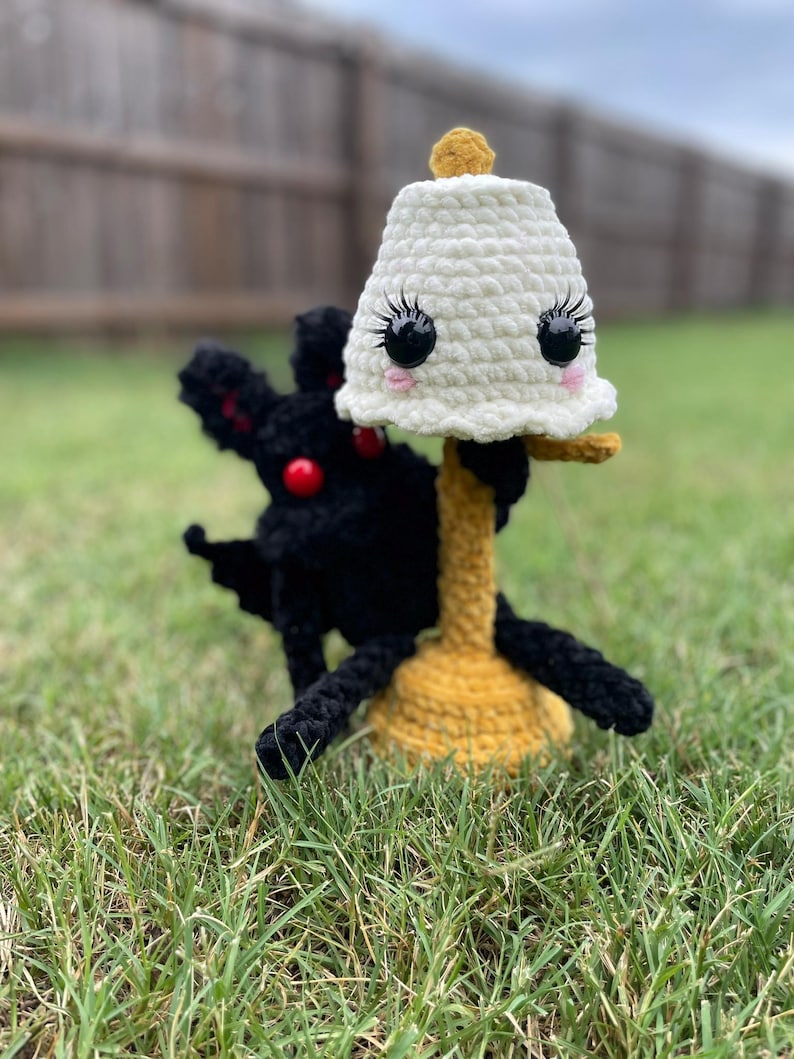 Mothman & Lady Lamp Crochet Pattern - Etsy