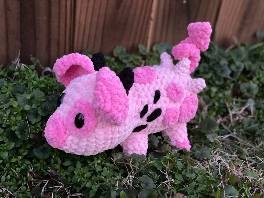 Chunky Demon Pig Crochet Pattern - Etsy