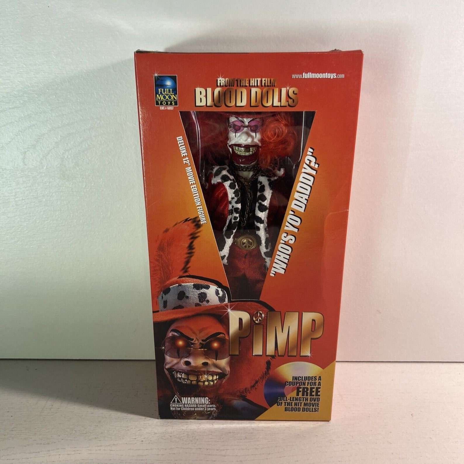 Blood Dolls Pimp Figure New in Box 2001 Full Moon Toys NEW SEALED - Etsy