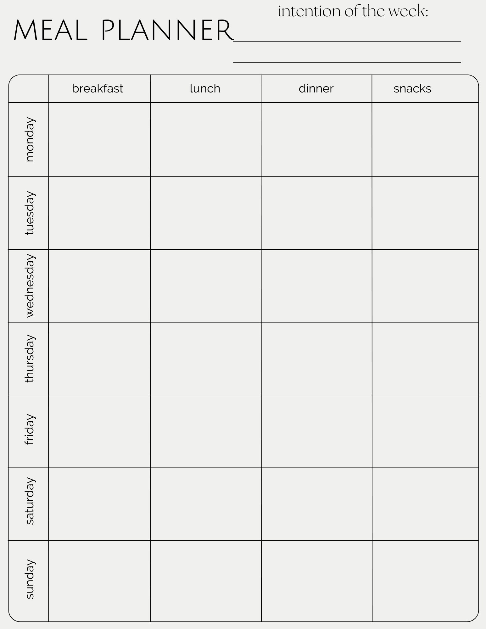 75 HOTTER Challenge Printable, Easy Challenge Tracker, Meal Planner, 75 Hot Easy Tracker ...